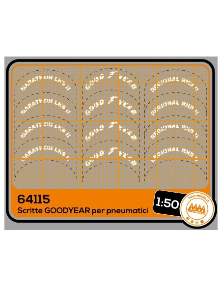 Good Year lettering for truck tires - M64115 - Decals Generic for ...
